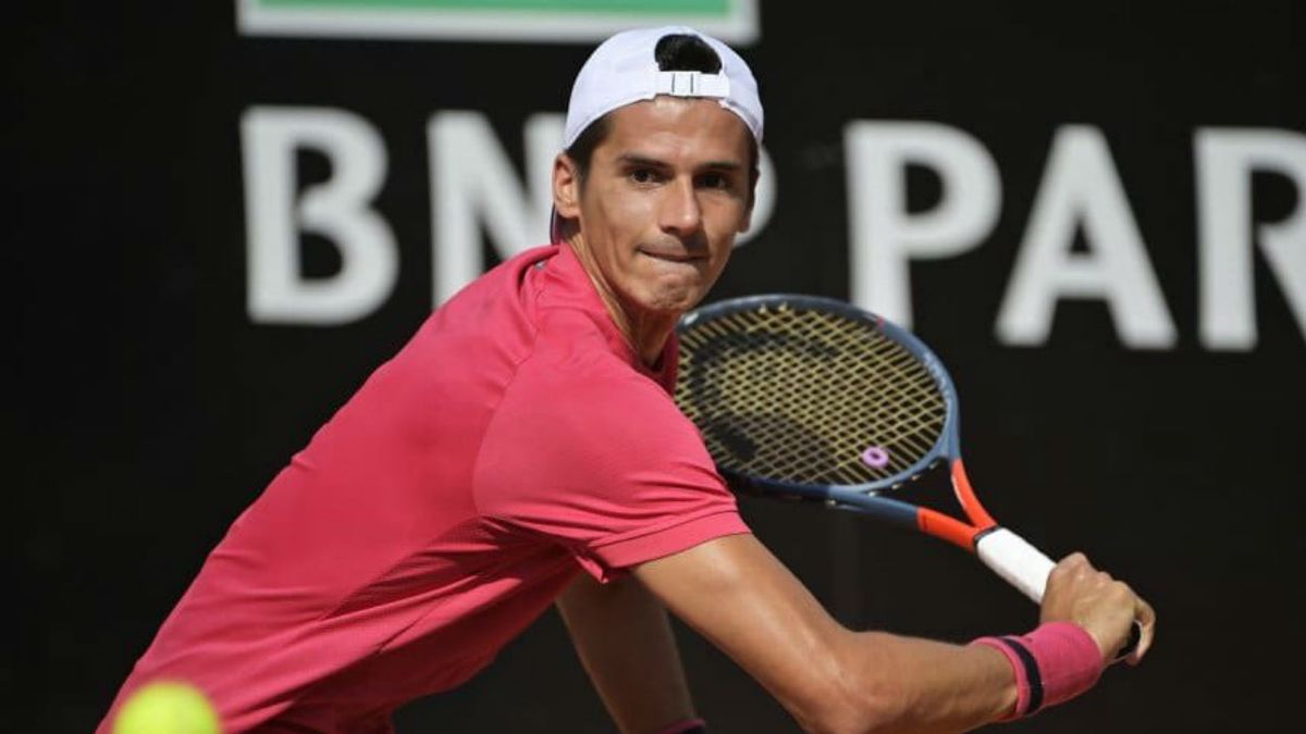 Federico Coria ganó en sets corridos en su debut en Roland Garros