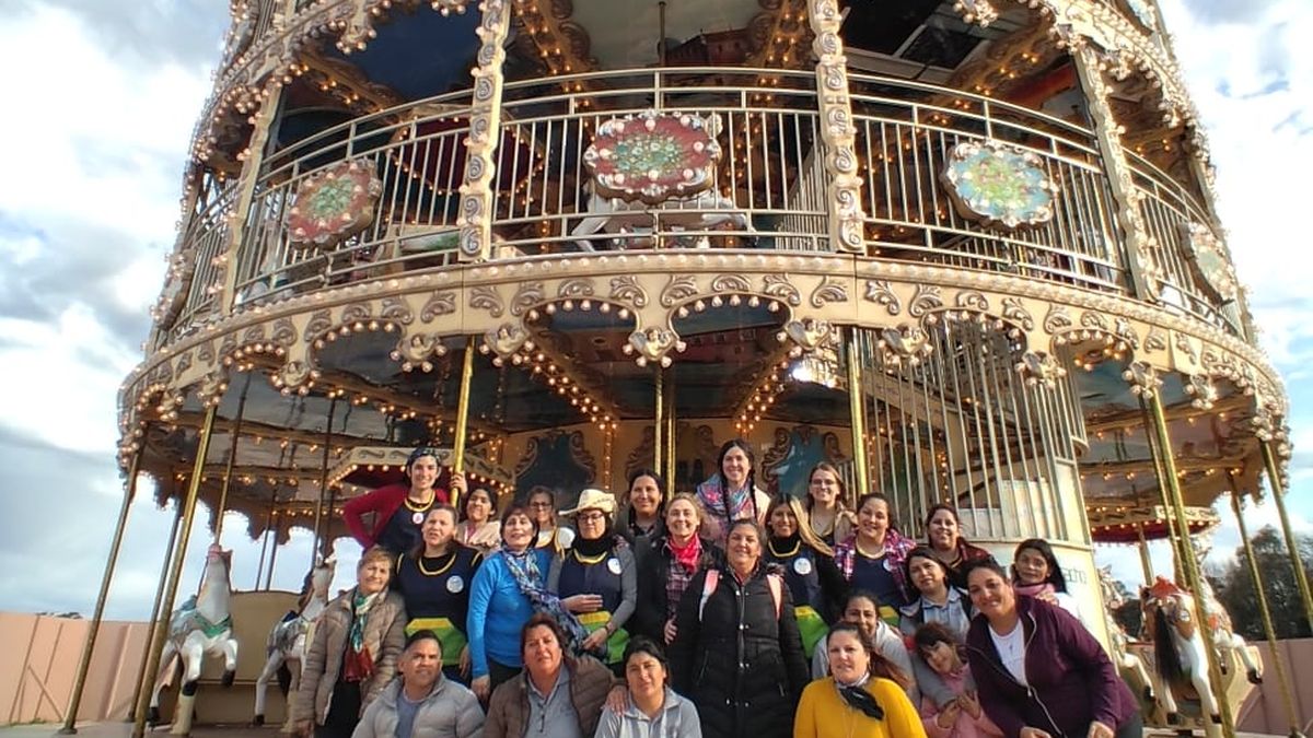 El gran carrusel se puso en marcha en Puerto San Martín