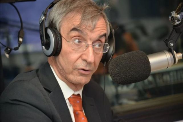 Nelson Castro tuvo que correr a un refugio en medio de un ataque a Israel