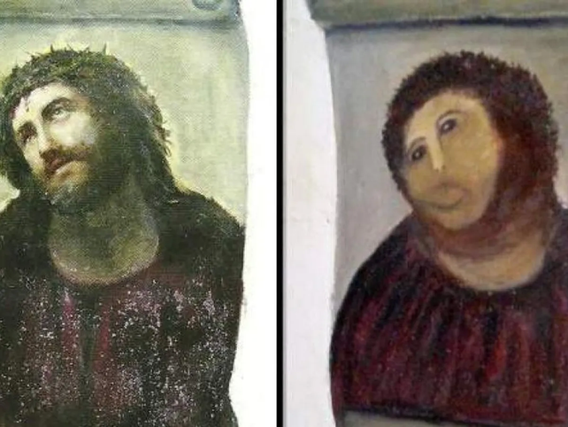 A 10 años de la fallida restauración del Ecce homo en España