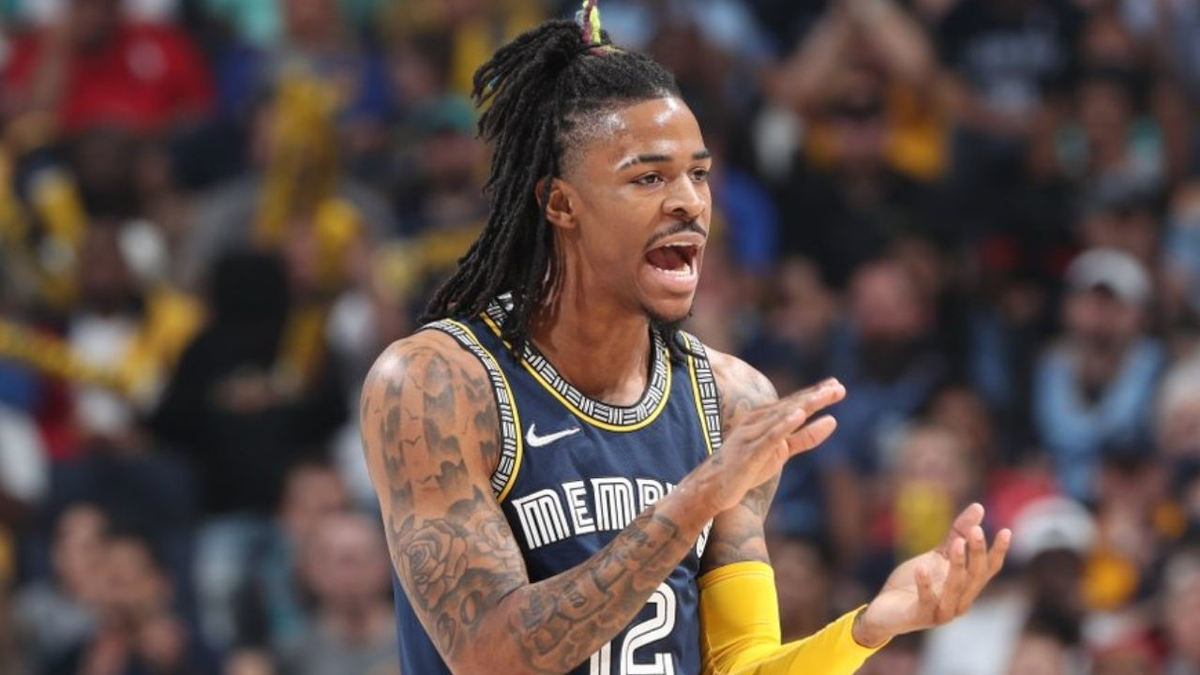 Un brillante Jamal Morant llevó al triunfo a Memphis ante Golden State
