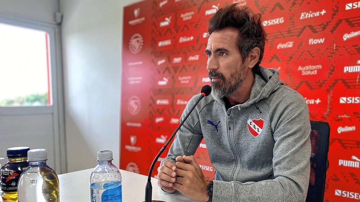 Domínguez: Este partido con Racing nos viene muy bien