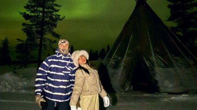María Becerra viajó a Finlandia y logró ver auroras boreales