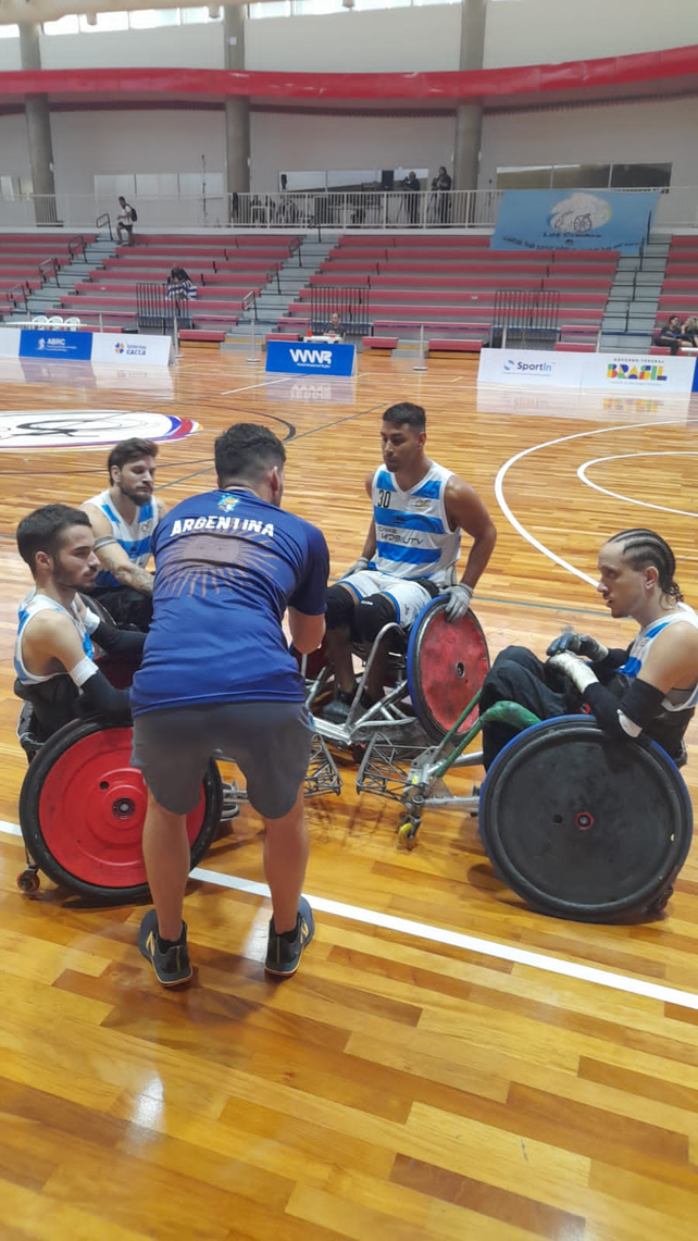 La selección argentina de rugby en silla de ruedas clasificó al ...
