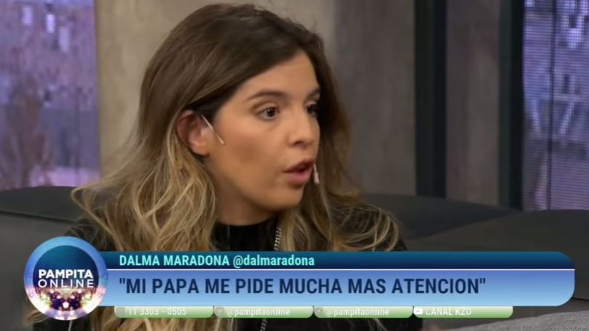 Dalma Maradona explicó los ehhhh y el origen del balbuceo que ...