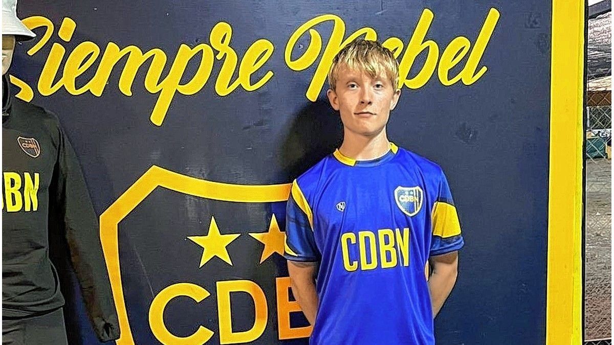 De Dinamarca a Concordia: el sueño futbolero de Louis Soelberg Rosdahl