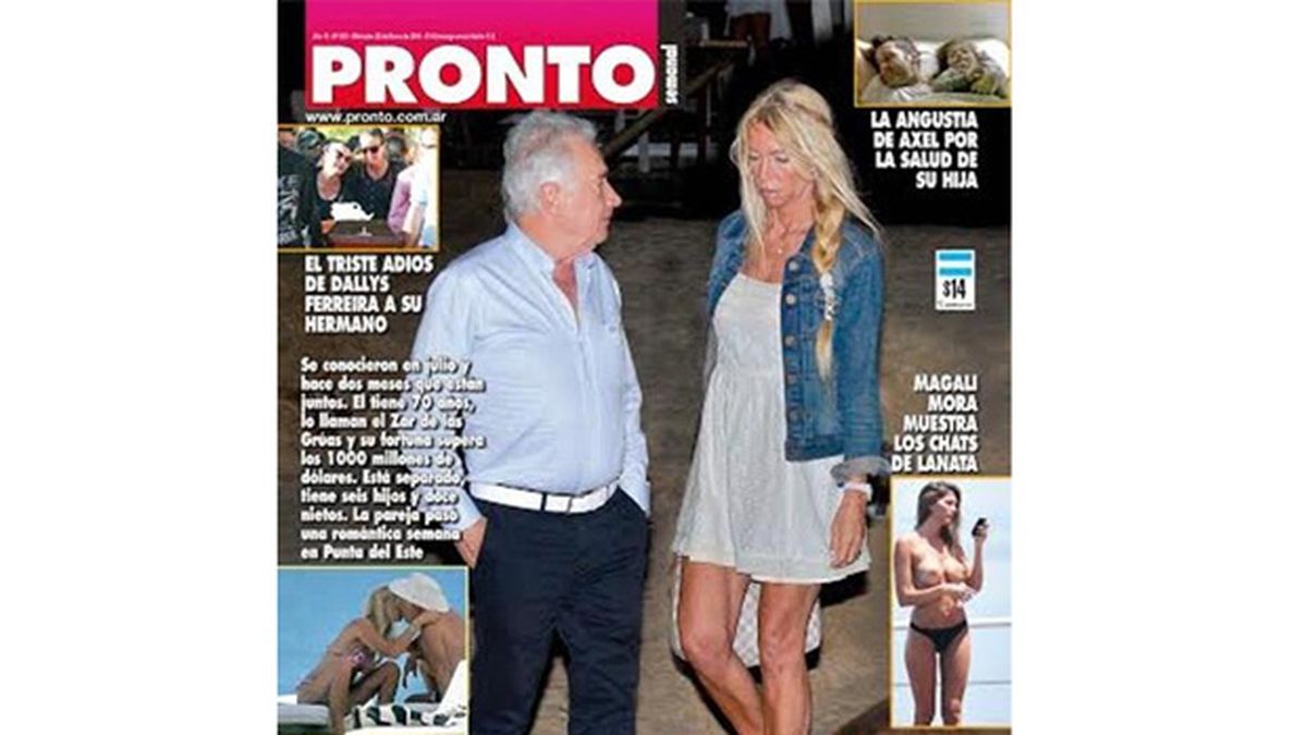 Cris Morena, de novia con el millonario Alfredo Román