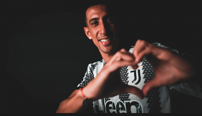 Fideo Di María fue presentado en Juventus