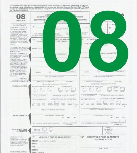 Ahora, el Formulario 08 se puede completar por internet