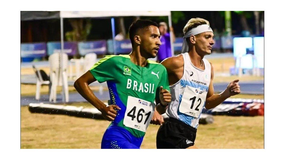 Charly Johnson sumó una nueva experiencia en el Iberoamericano en Brasil