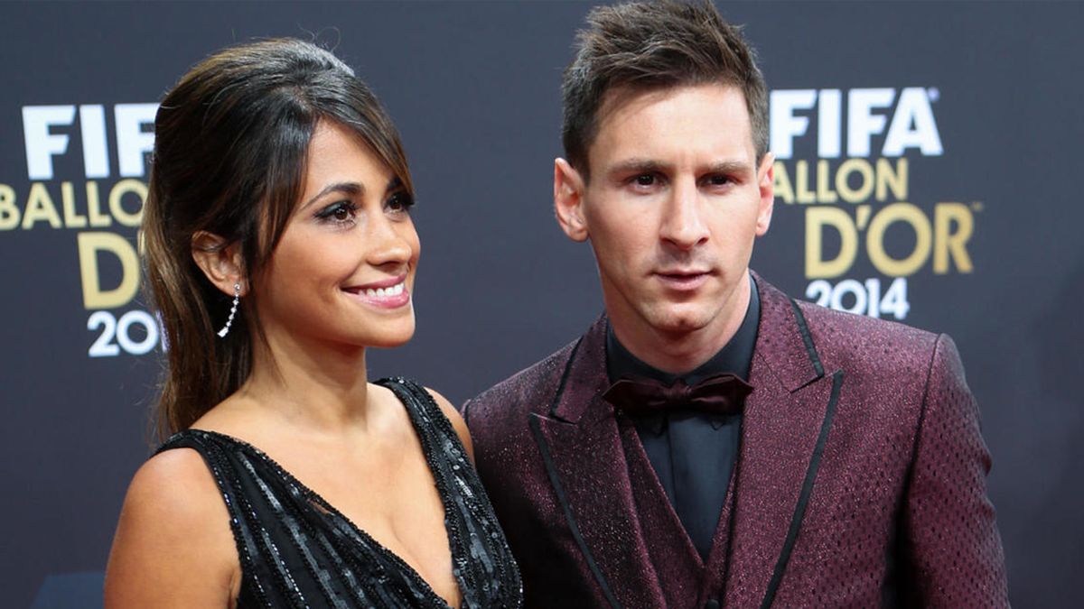 La foto más hot de San Valentín la protagonizaron Messi y su esposa, Antonella Roccuzzo