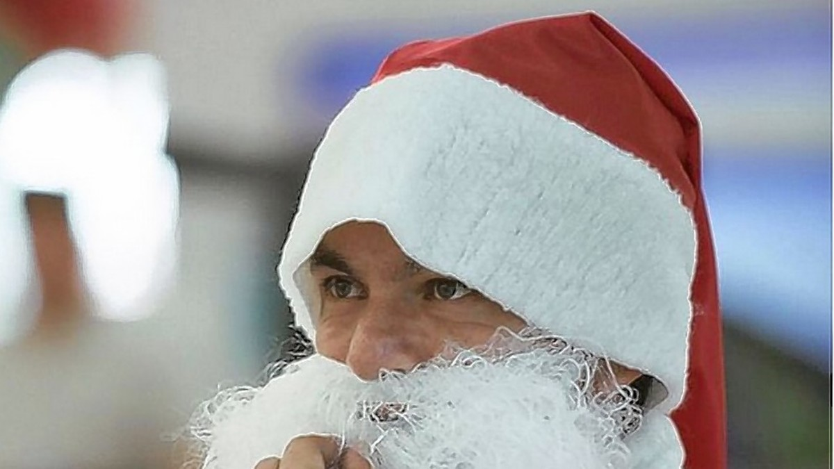 El Papá Noel de Colón ya está preparado: ¿qué regalo trae?