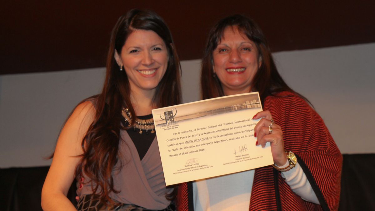 Una voz rosarina para representar a Argentina