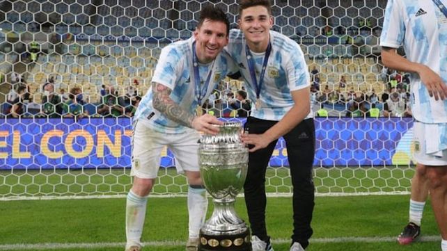 Julián Álvarez Jugar Con Messi Es Un Sueño