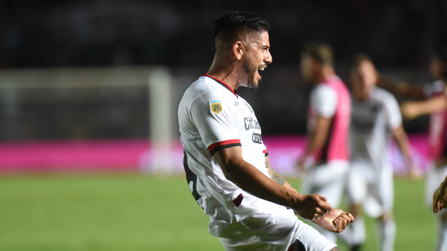 Newells: el gol de Jorge Recalde, necesario y esperado