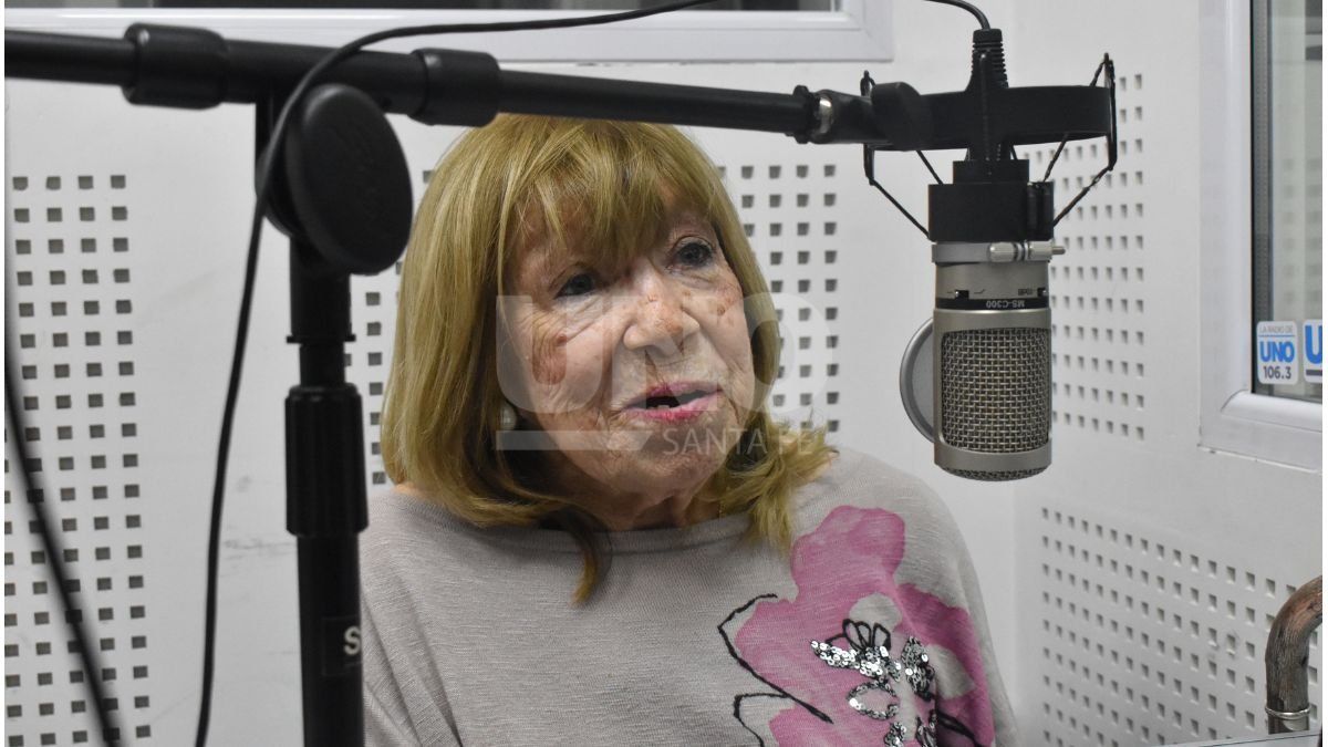 Fanny Mandelbaum en diálogo con UNO Santa Fe: Supongo que debo haber ...