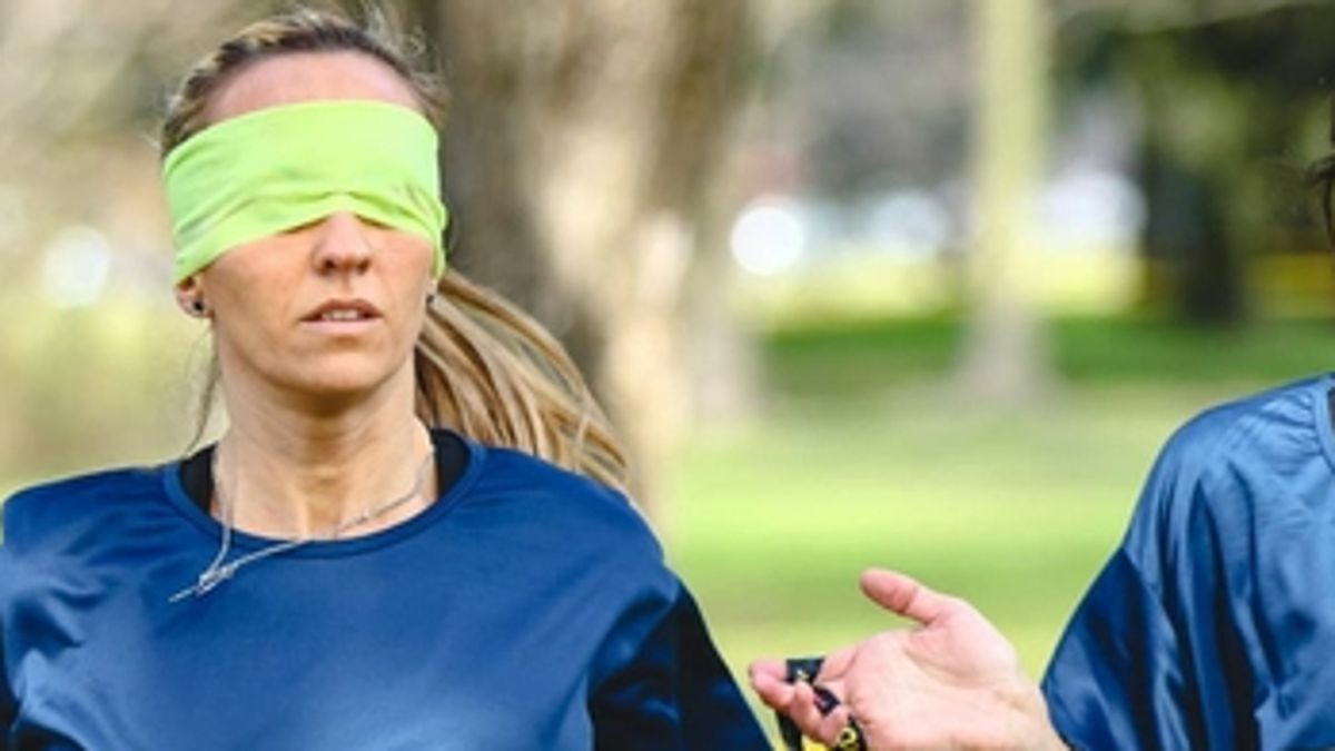 Una carrera para vivir una experiencia a ciegas