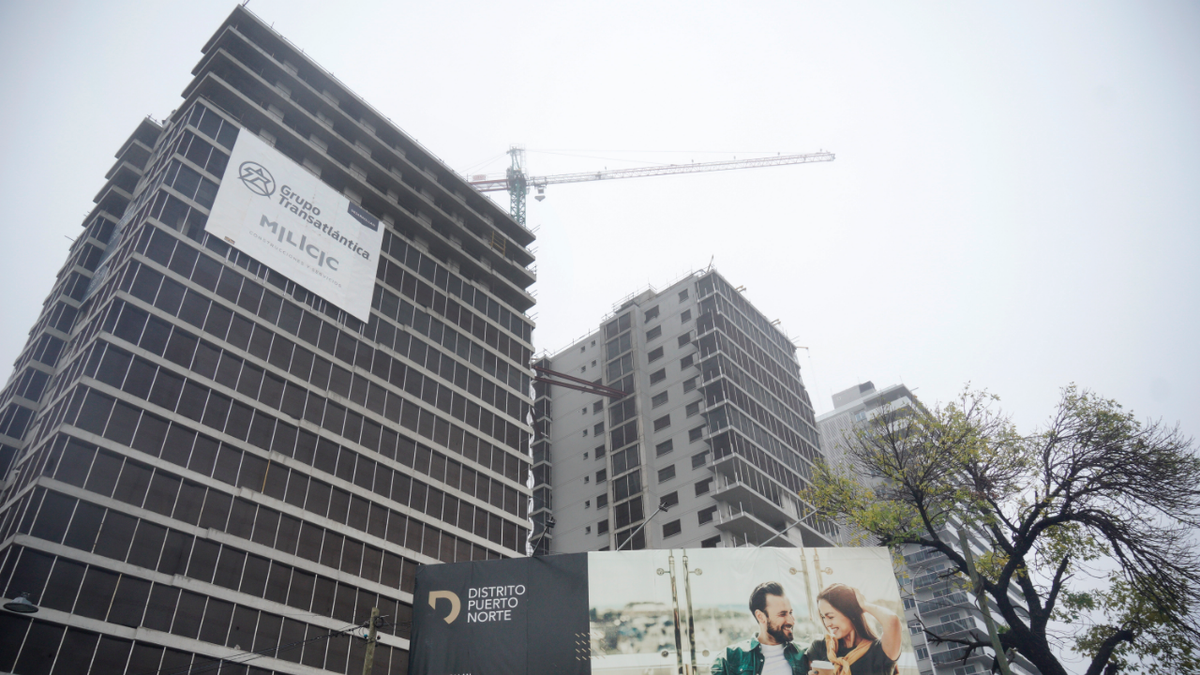 En 13 años se levantaron 16 torres en Puerto Norte y hay 8 en construcción