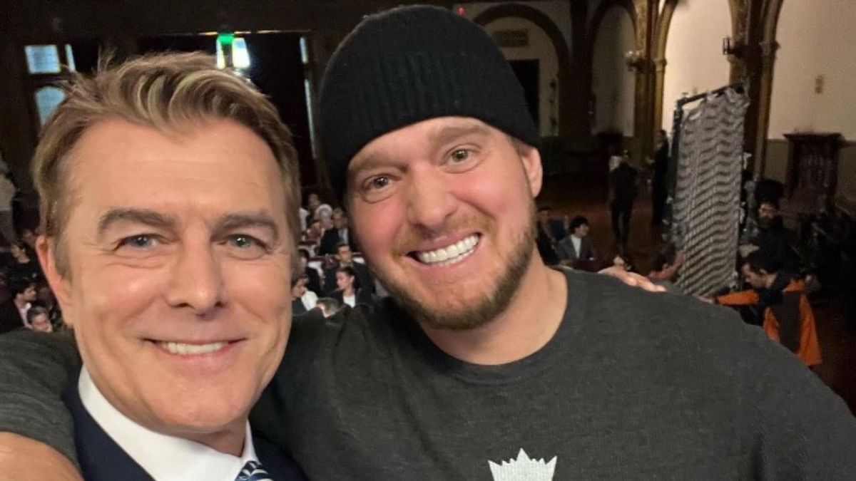 Gabriel Corrado y Michael Bublé protagonizaron un inesperado dúo