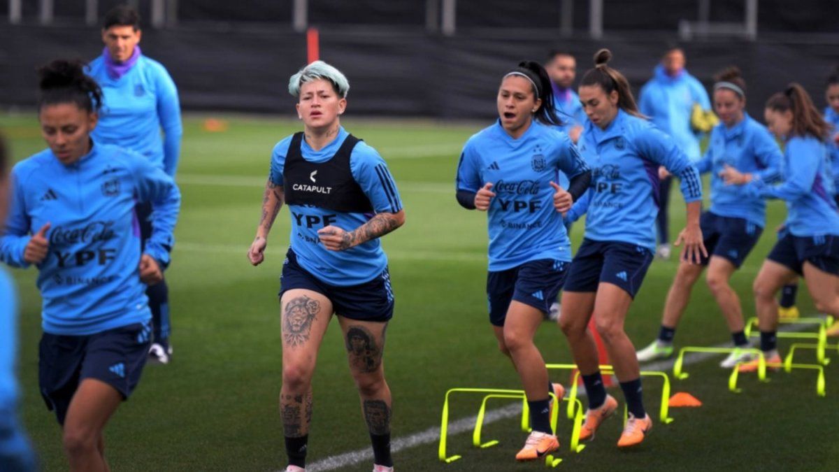 Nuevo entrenamiento de la Selección con la mente puesta en Suecia