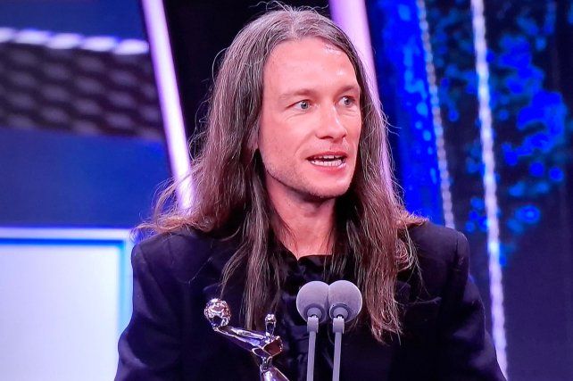 Una estatuilla para Daniel Fanego, el momento más emotivo de los ...