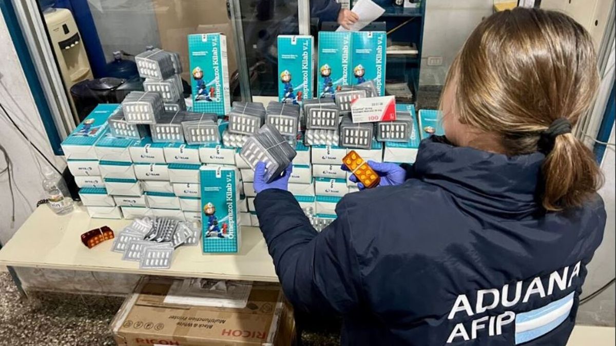 La Aduana evitó un contrabando de medicamentos por más de $3 millones