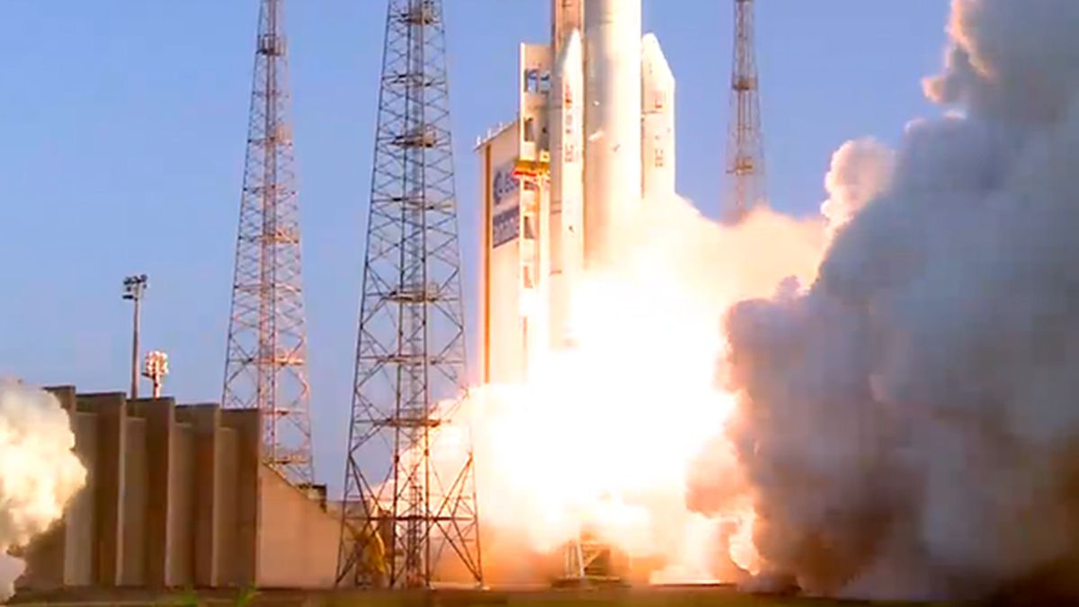 El ARSAT-2 ya está rumbo al espacio