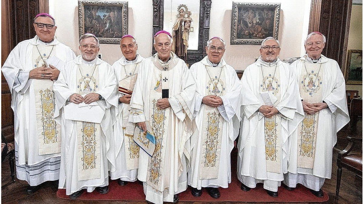 Obispos en las Bodas Episcopales de Juan Alberto Puiggari