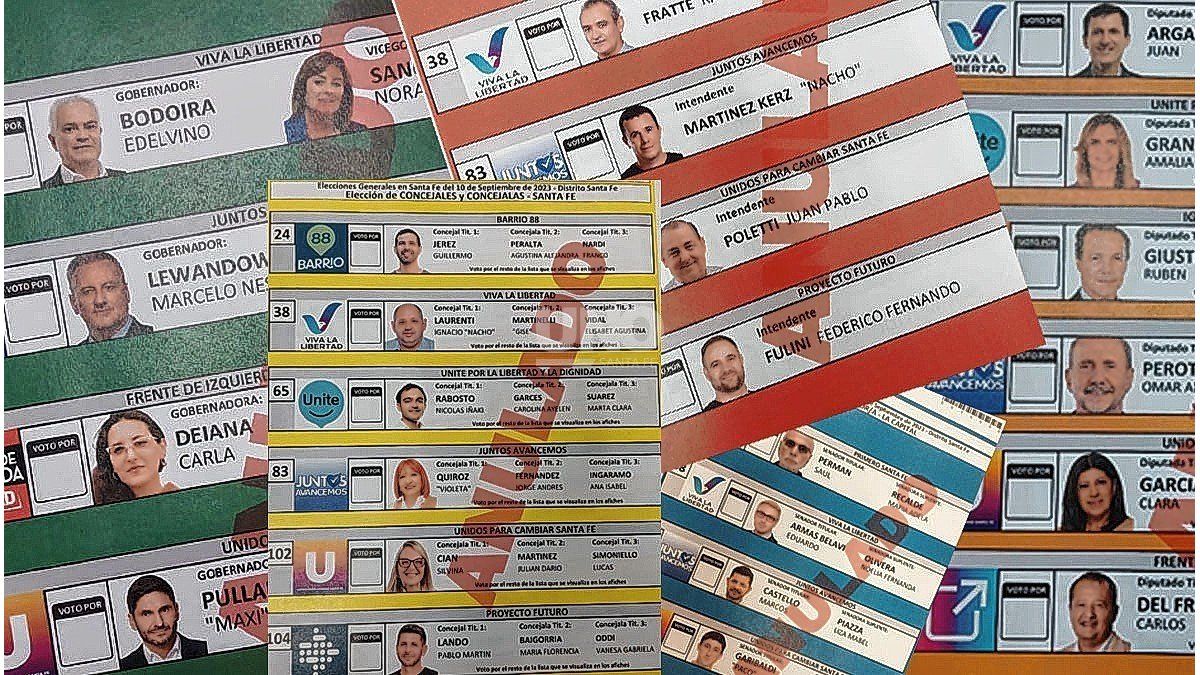 Mas reducidas y prolijas: así son las cinco boletas únicas que ...