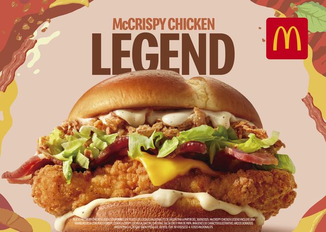 Un clásico renovado llega a Rosario: McDonalds lanza la McCrispy ...