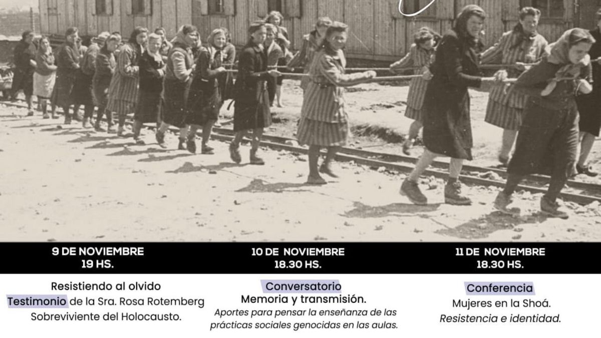Holocausto: Desarrollan la Semana de Recordación de la Shoa
