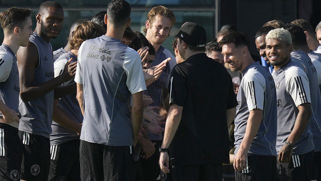 La primera foto de Lionel Messi en un entrenamiento con el Inter Miami