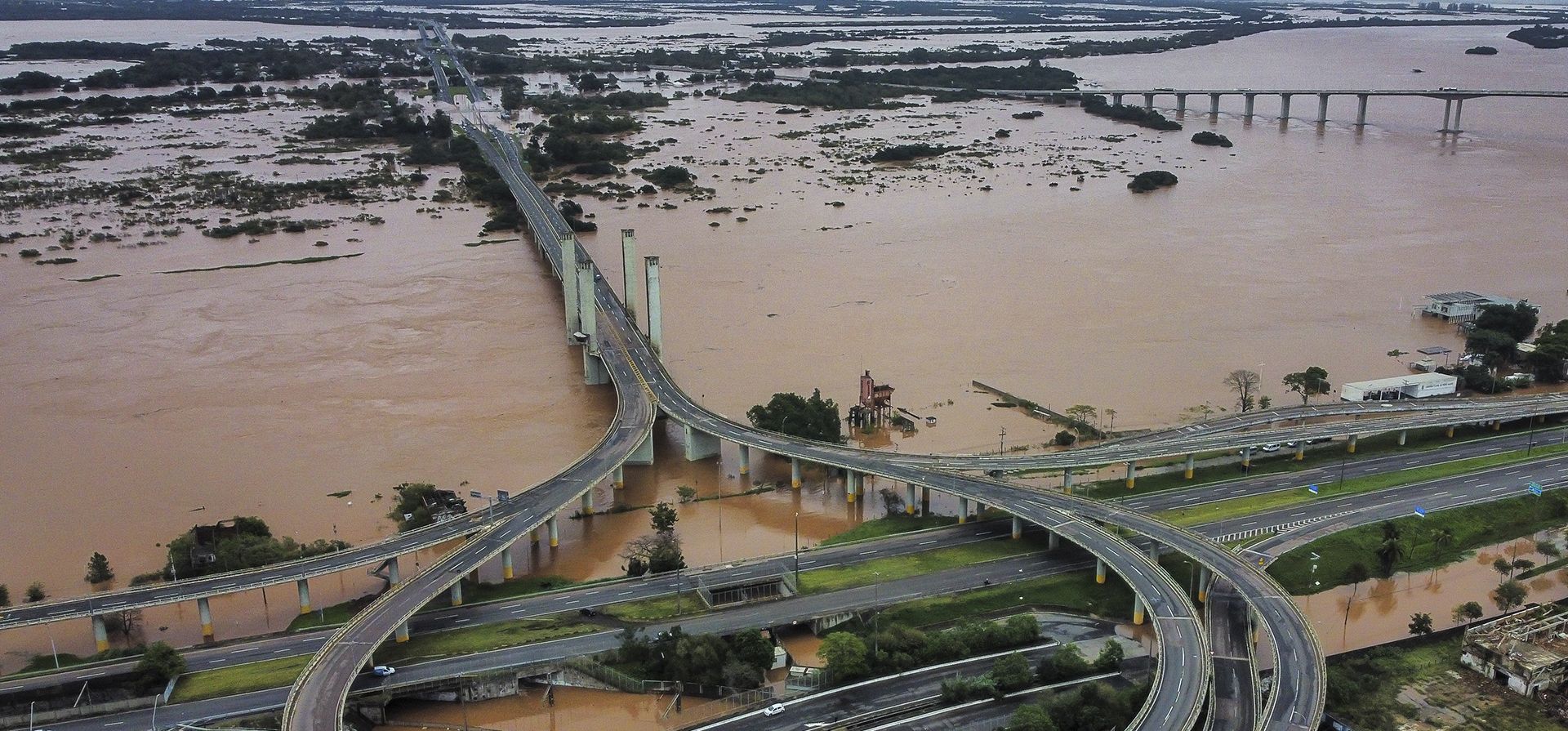Impactantes imágenes de las inundaciones en el sur de Brasil