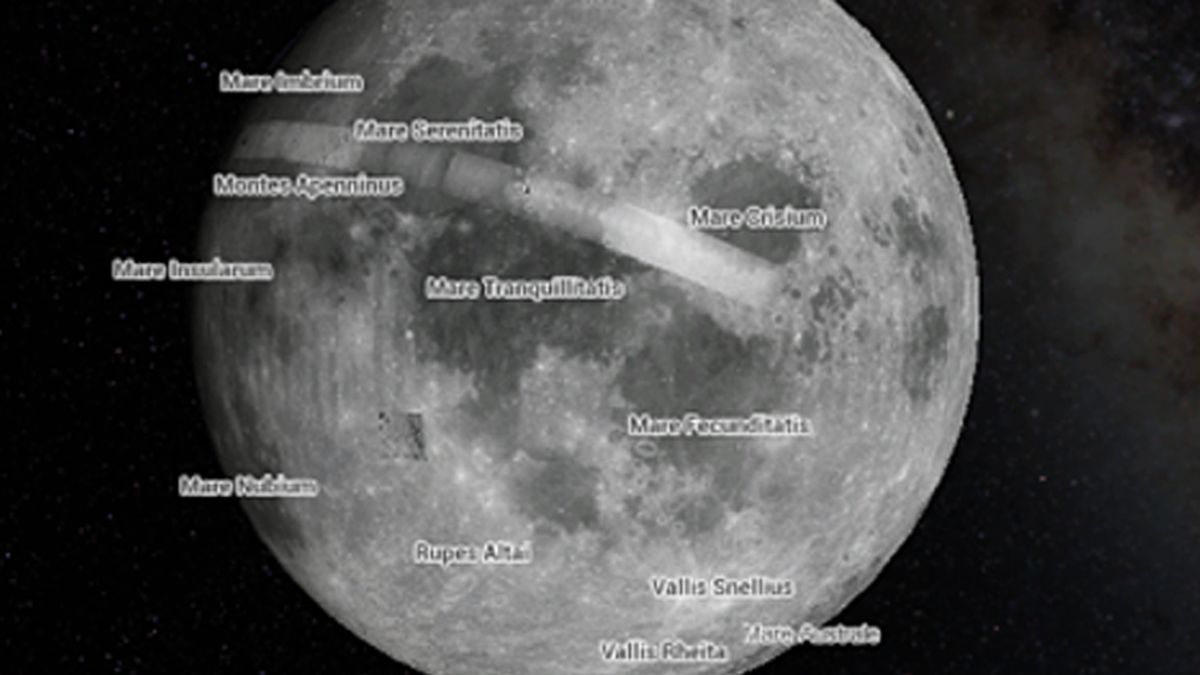 El hombre llega a la Luna y a Marte con Google Maps