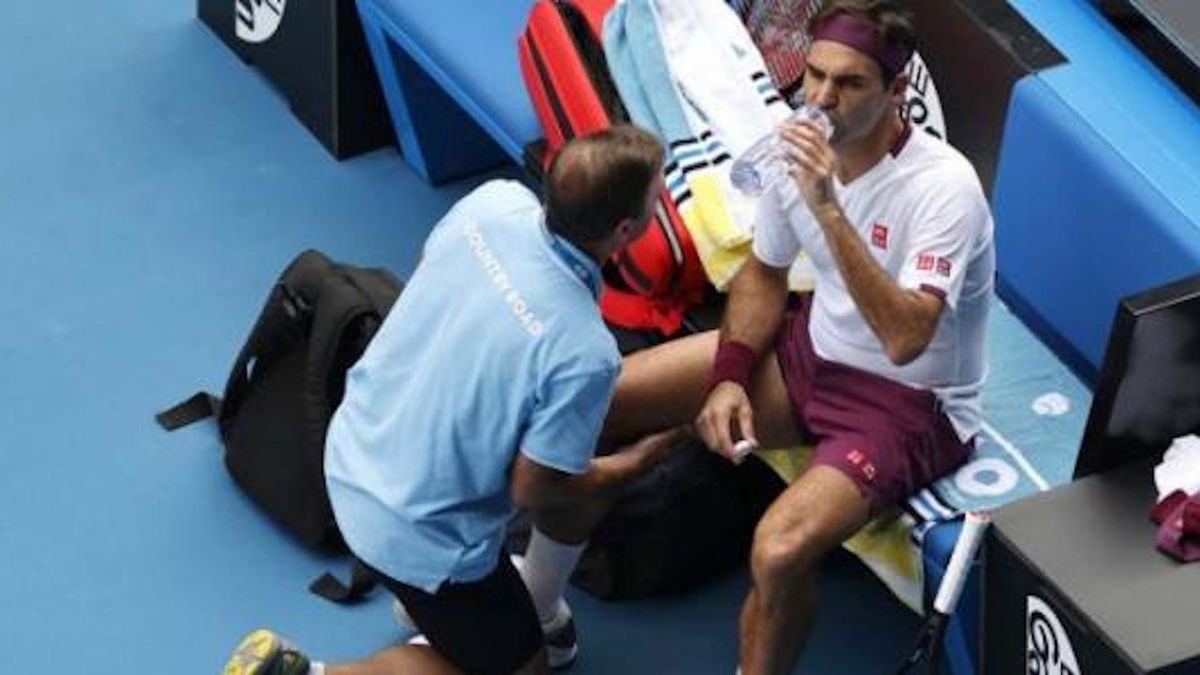 Roger Federer se baja del Abierto de Australia por su lesión en la ...