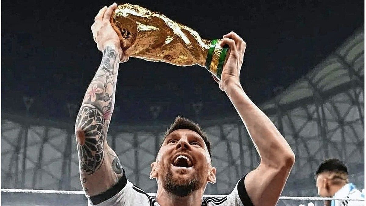 Lionel Messi levantando la copa ya es foto más likeada de Instagram