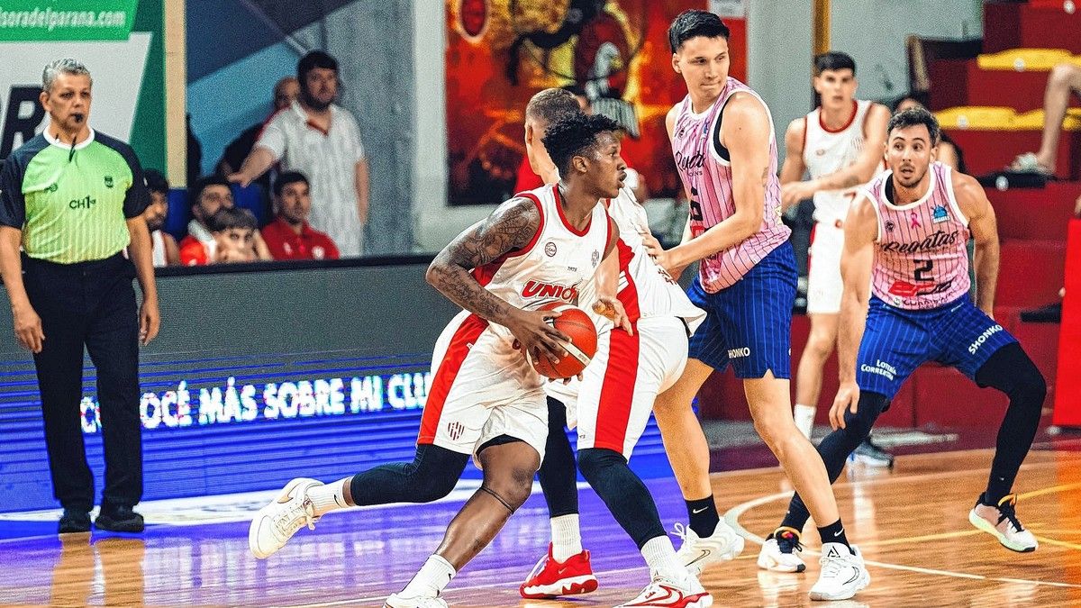 Gran victoria de Unión ante Regatas Corrientes