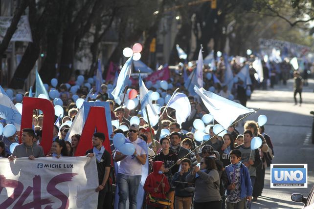 Las mejores 10 fotos de la marcha Provida y el video de la ecografía