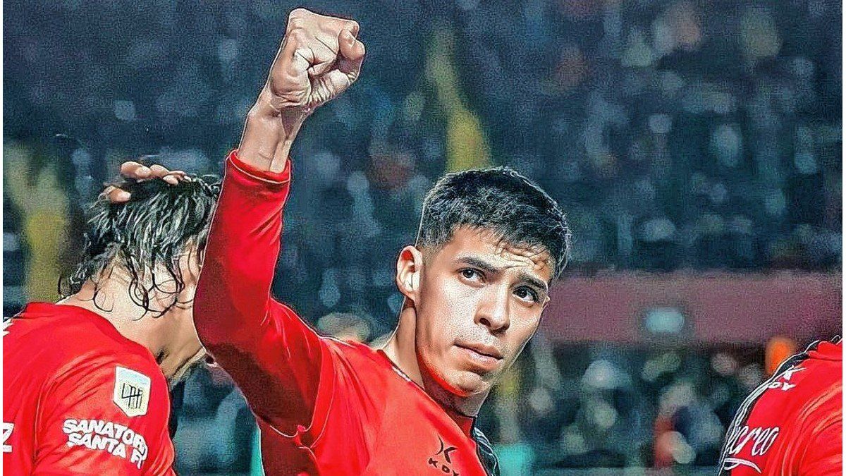 El tremendo registro del gol de Tomás Galván en Colón