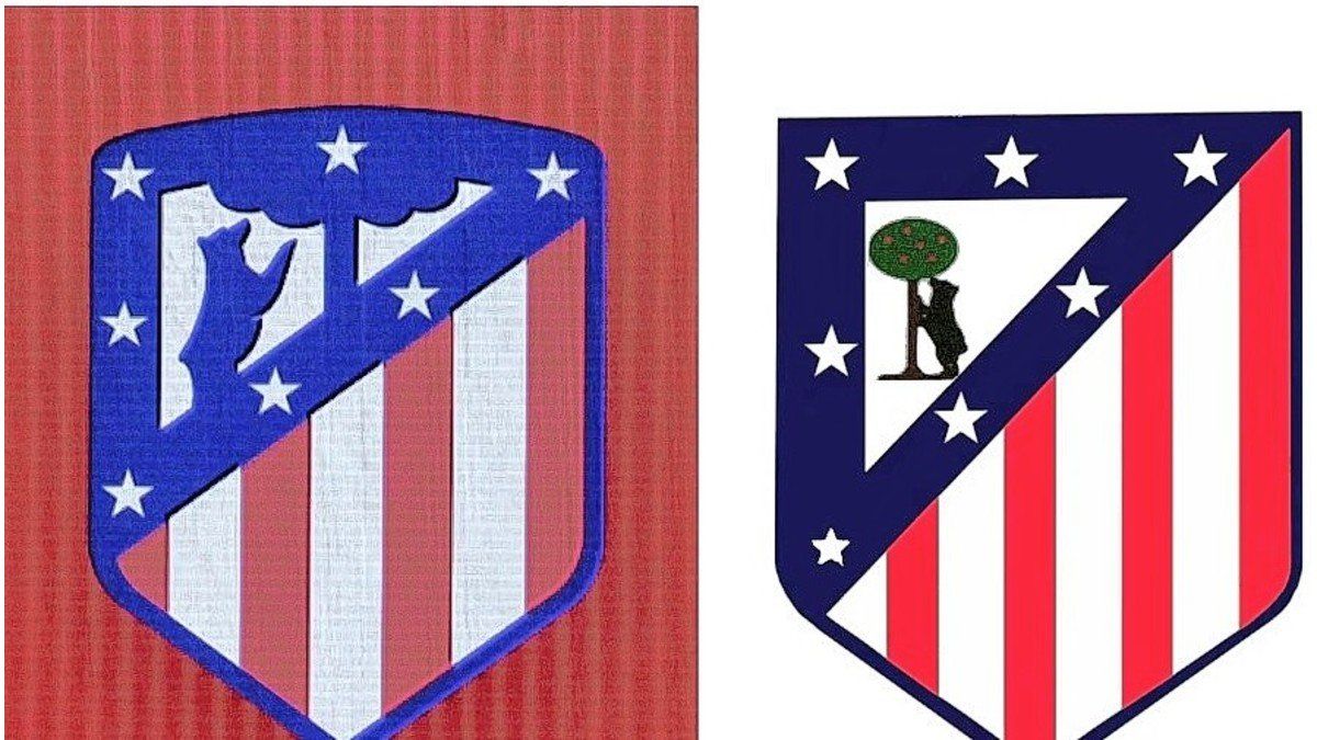 Atlético de Madrid volverá a usar su antiguo escudo