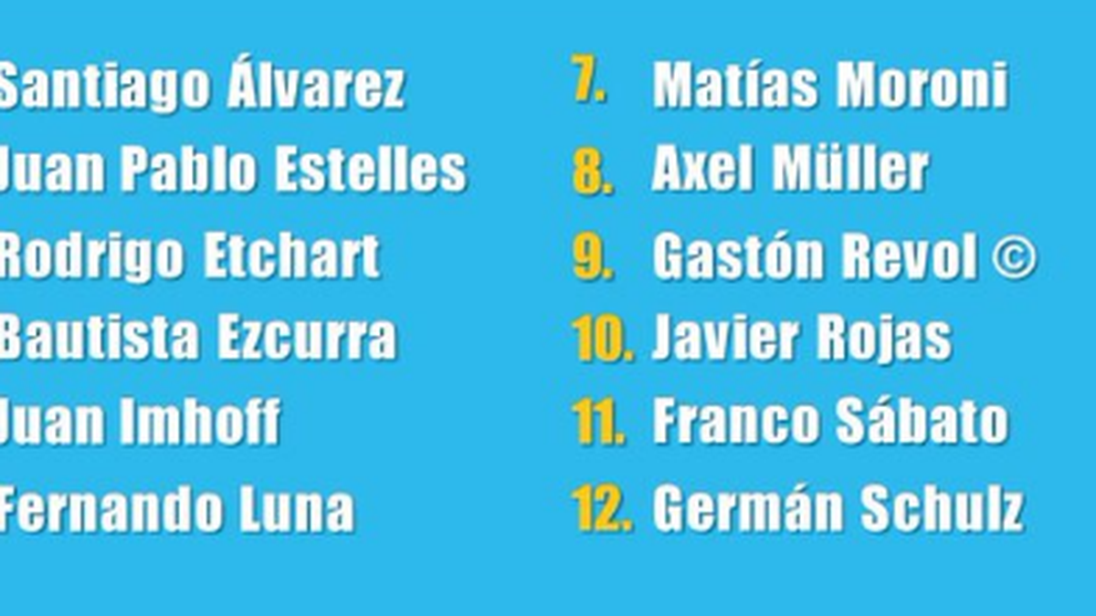 Los 12 Pumas que estarán en Río