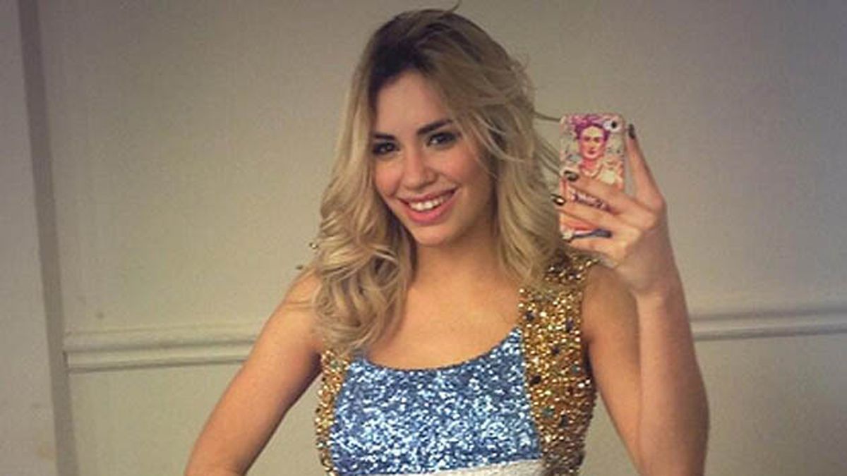 Lali Espósito sorprendió con un body para alentar a la selección