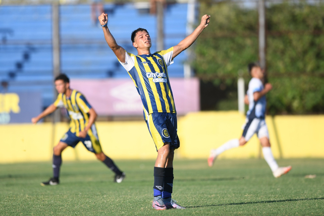 Central: la reserva debutó con una goleada y Gaspar Duarte fue la figura