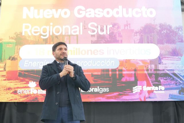 Inauguraron en Venado Tuerto la ampliación del Gasoducto Regional Sur