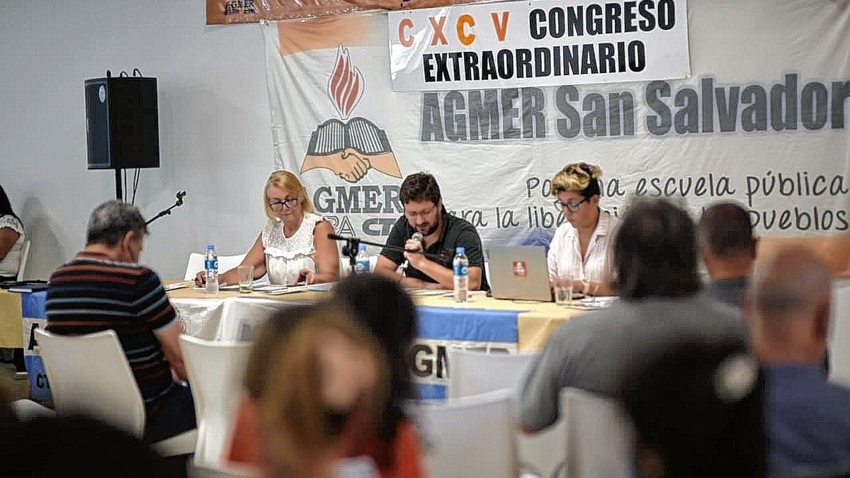 Agmer pidió adelantar las subas salariales y reiniciar la paritaria