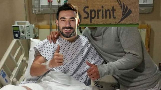 Aparecieron los memes del tropiezo del Pocho Lavezzi