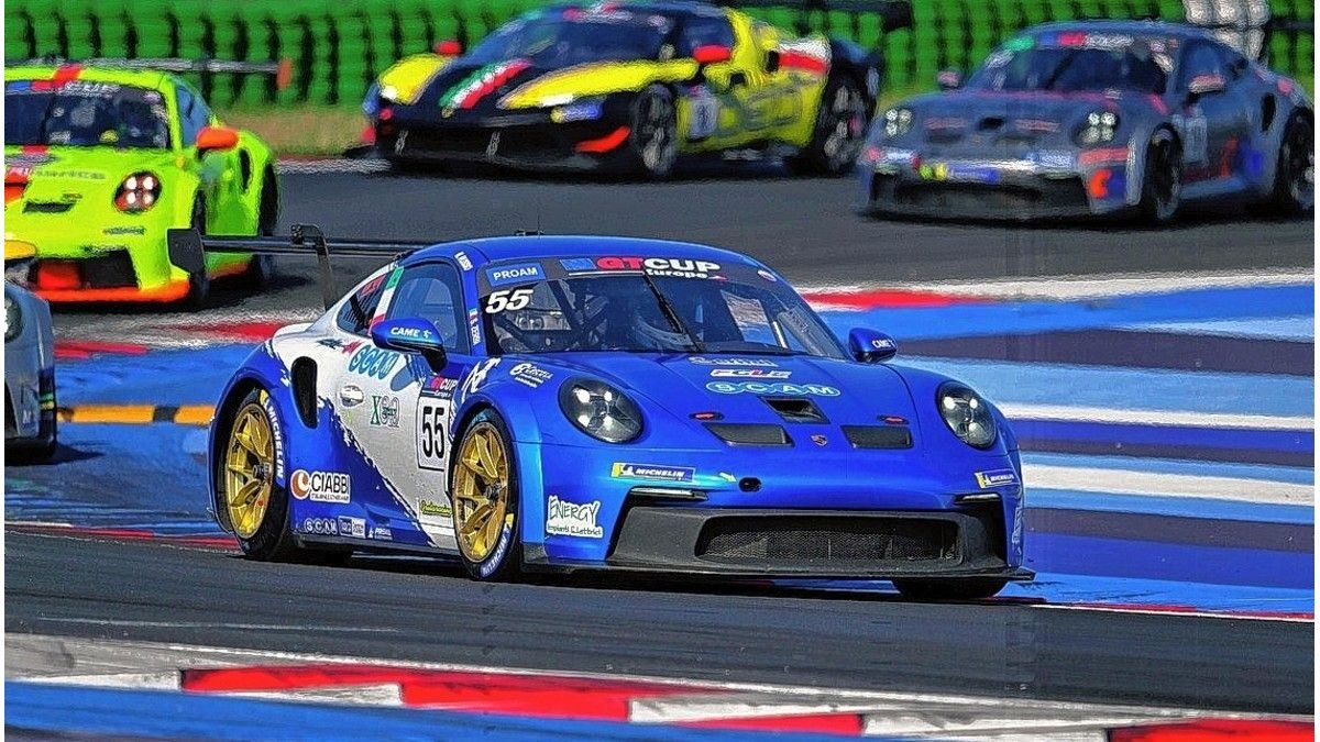 Matías Russo se subió al podio en Italia