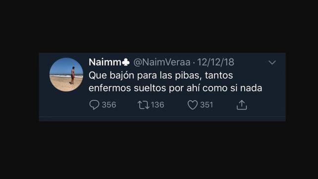 Los mensajes de Naim Vera, antes de matar a Brenda Gordillo