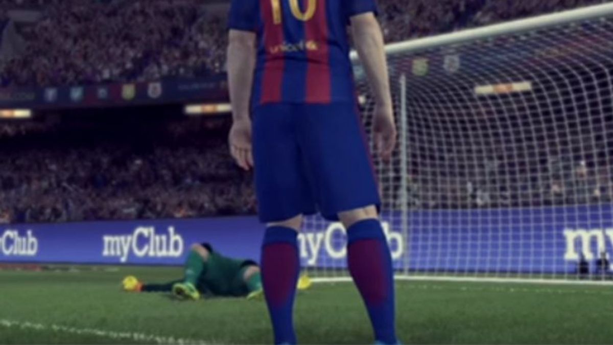 Lanzaron el PES 2017 con Messi, el mejor