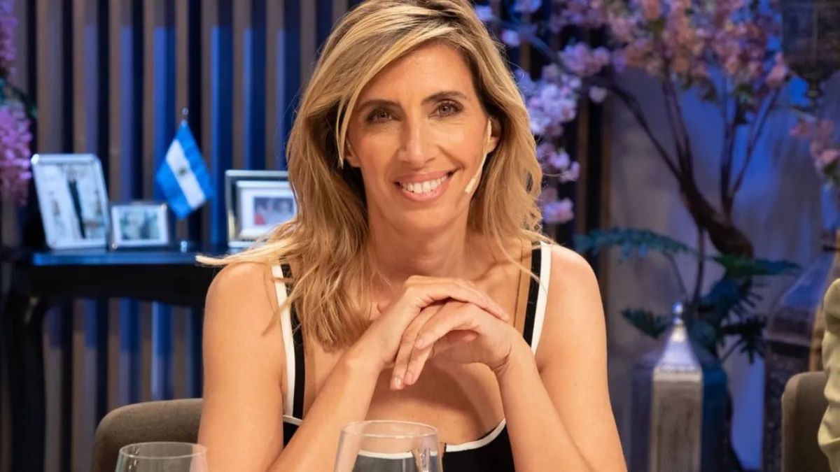 Luciana Geuna cometió un garrafal error con su vestido en el programa ...